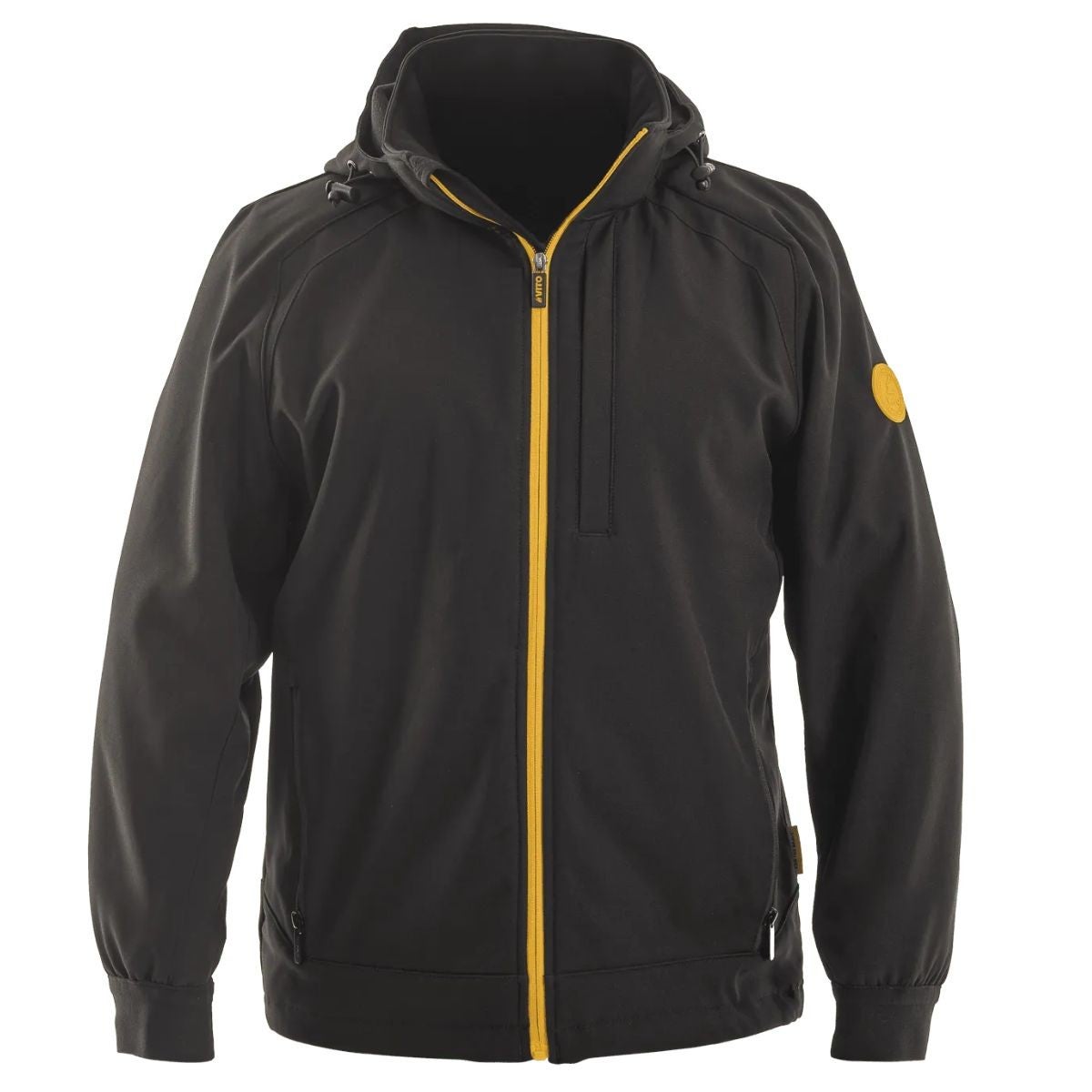 Veste Softshell à Capuche Noire Adventure Taille L Homme Femme Multi ...