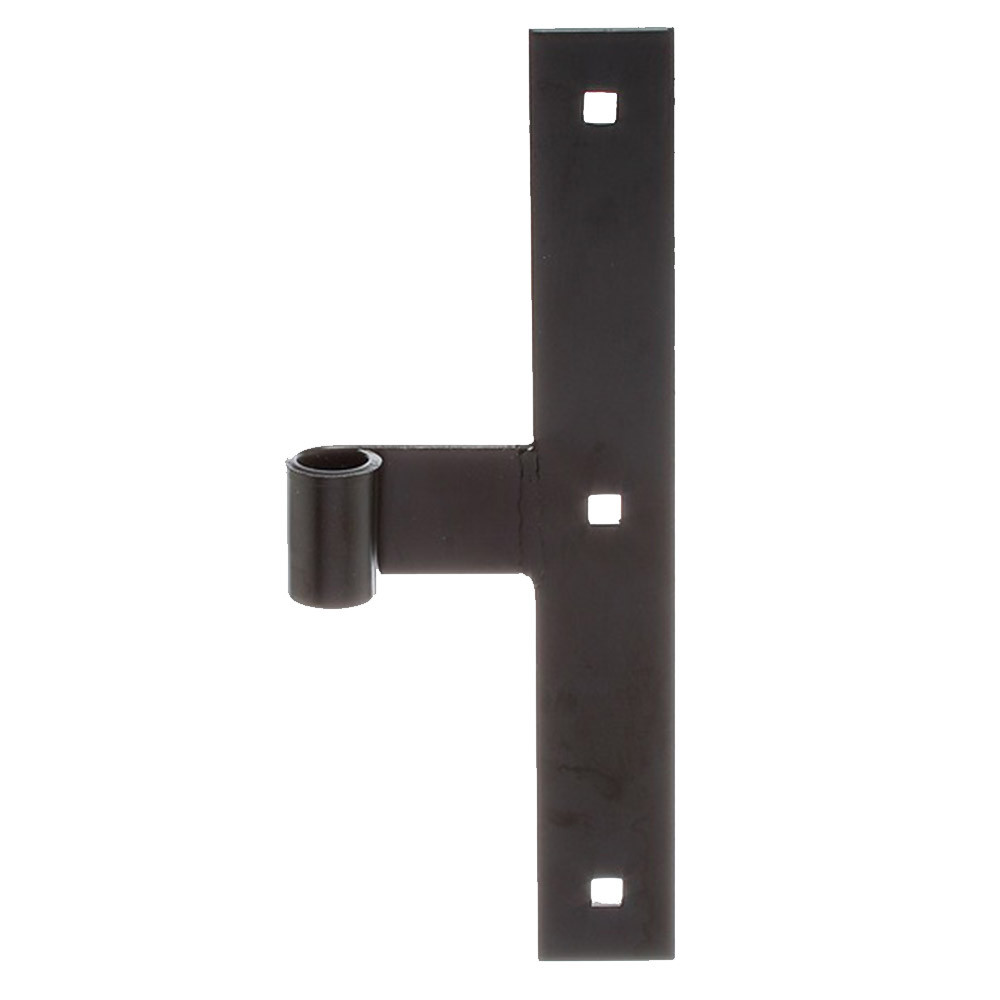 Penture charnière milieu droite noire 250mm x 35mm Ø14 - Alberts ...
