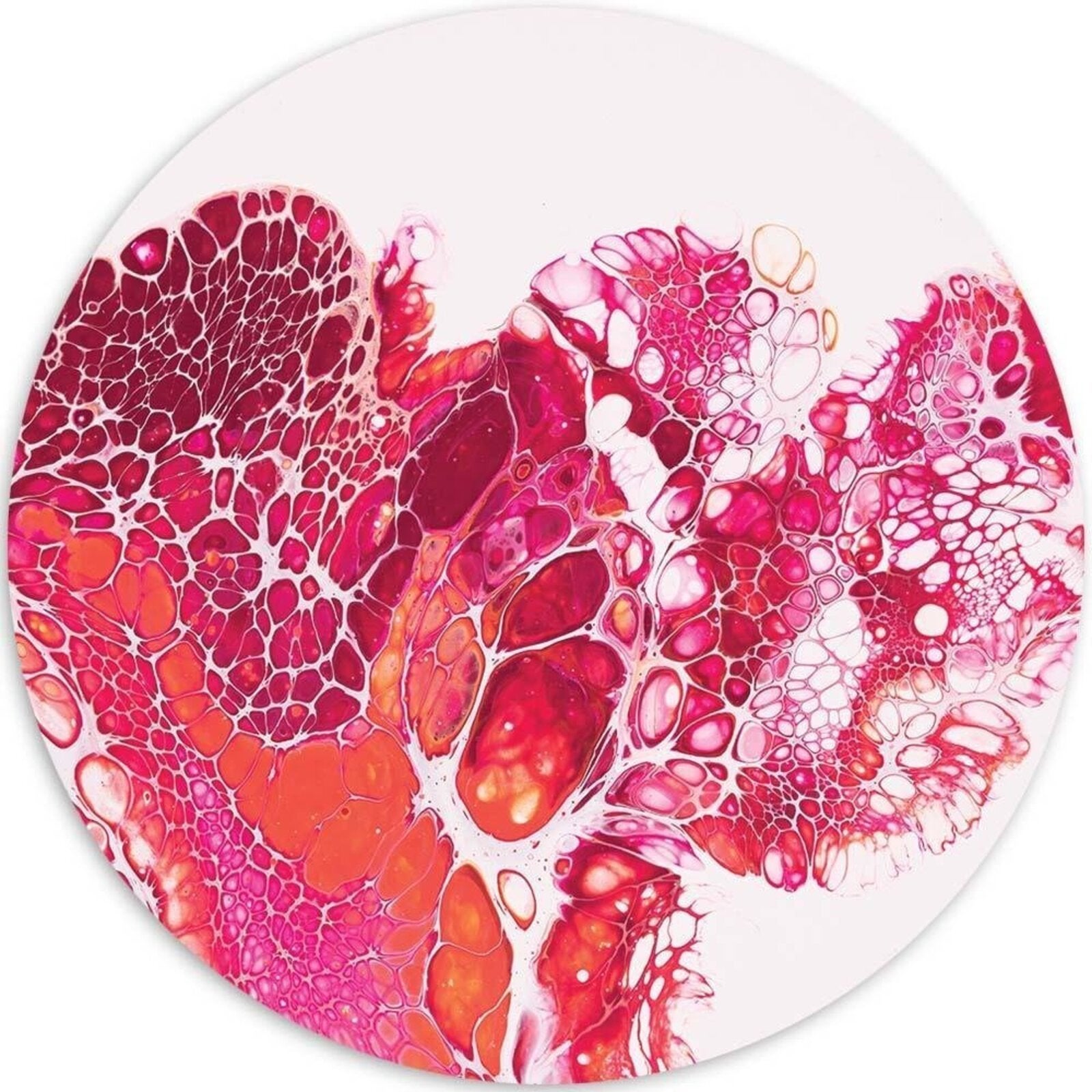 Tableau bois marbre rouge 2 - 80 x 80 cm | Leroy Merlin