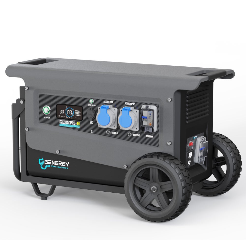 Station électrique Genergy GZE5050PRO, 5040Wh/5000W. Generateur ...