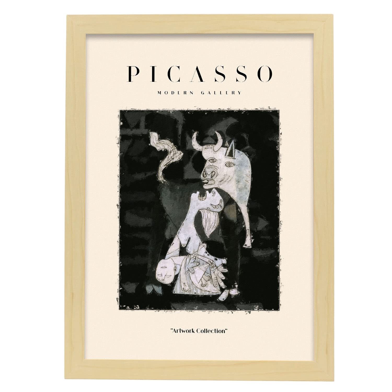 Nacnic Póster De Colección Picasso 43 Ilustraciones En Estilo ...