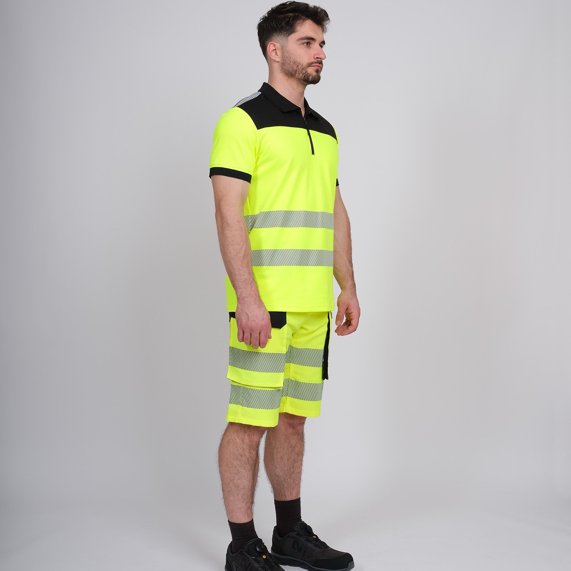 MARS - POLO DE TRAVAIL HAUTE VISIBILITÉ - 1073 Jaune fluo M | Leroy Merlin