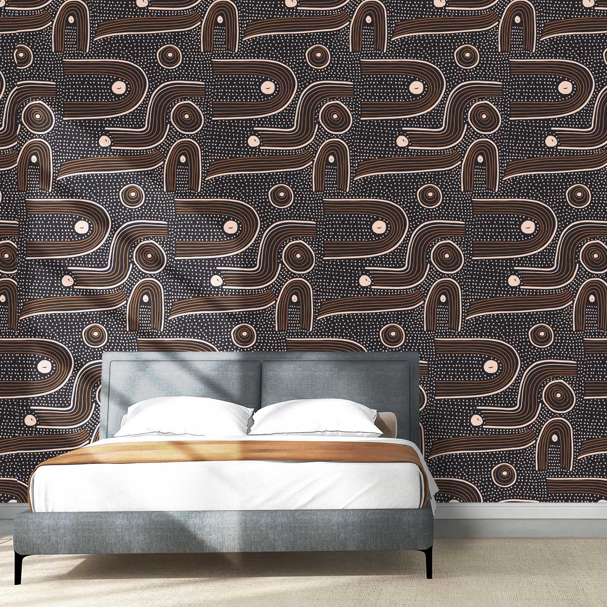 Papier peint graphique | Leroy Merlin