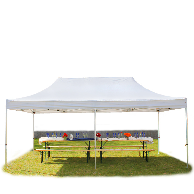 4x8 m Carpa plegable, PROFESSIONAL aluminio 50mm, blanco | Leroy Merlin