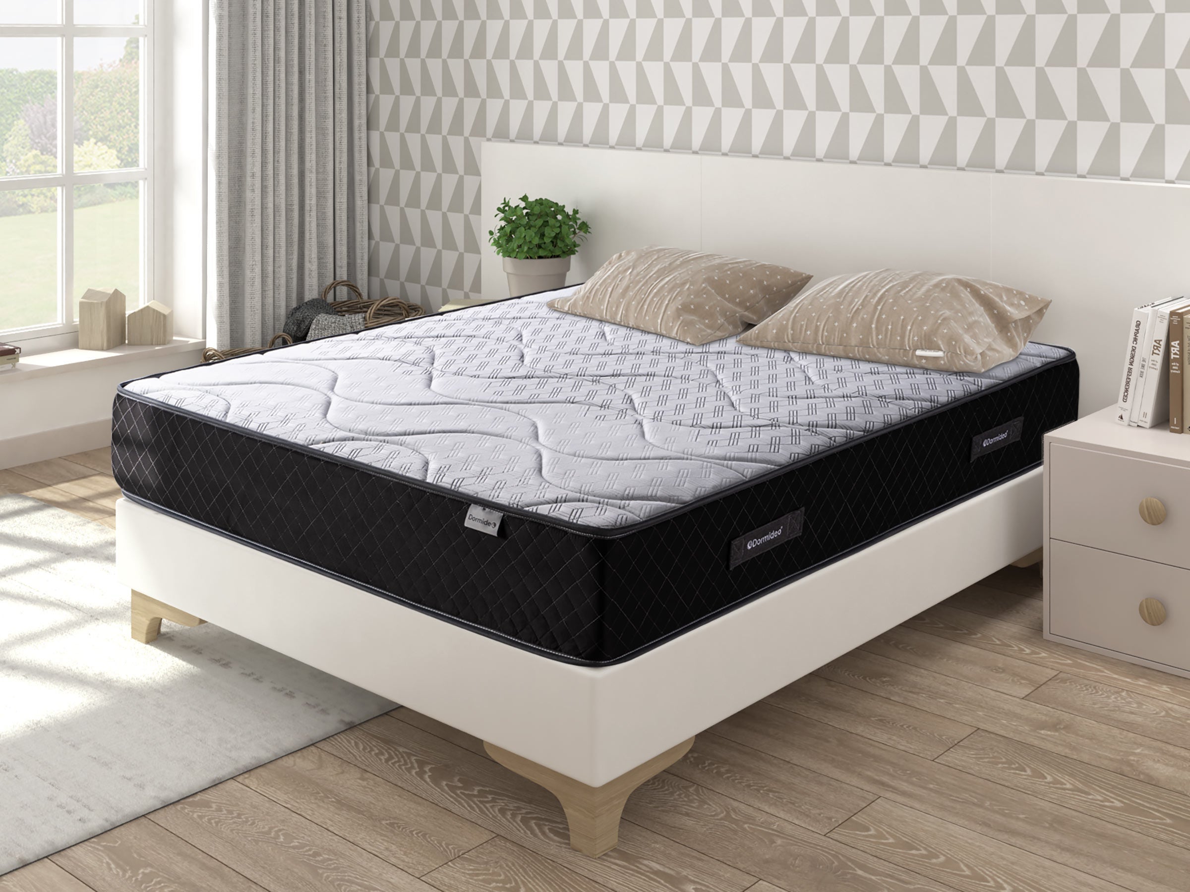 Dormideo Colchón De Muelles Ensacados New Metropolitan 150x200 | Leroy ...