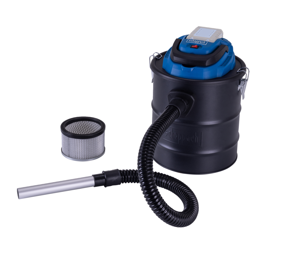 Scheppach Aspirateur à cendres 3 en 1 sans fil 20V C-AVC15-X - cuve 15L - vendu sans batterie ni ...