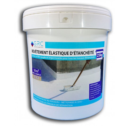 GRC - Revêtement élastique d'étanchéité "BEIGE", 25 kg | Leroy Merlin