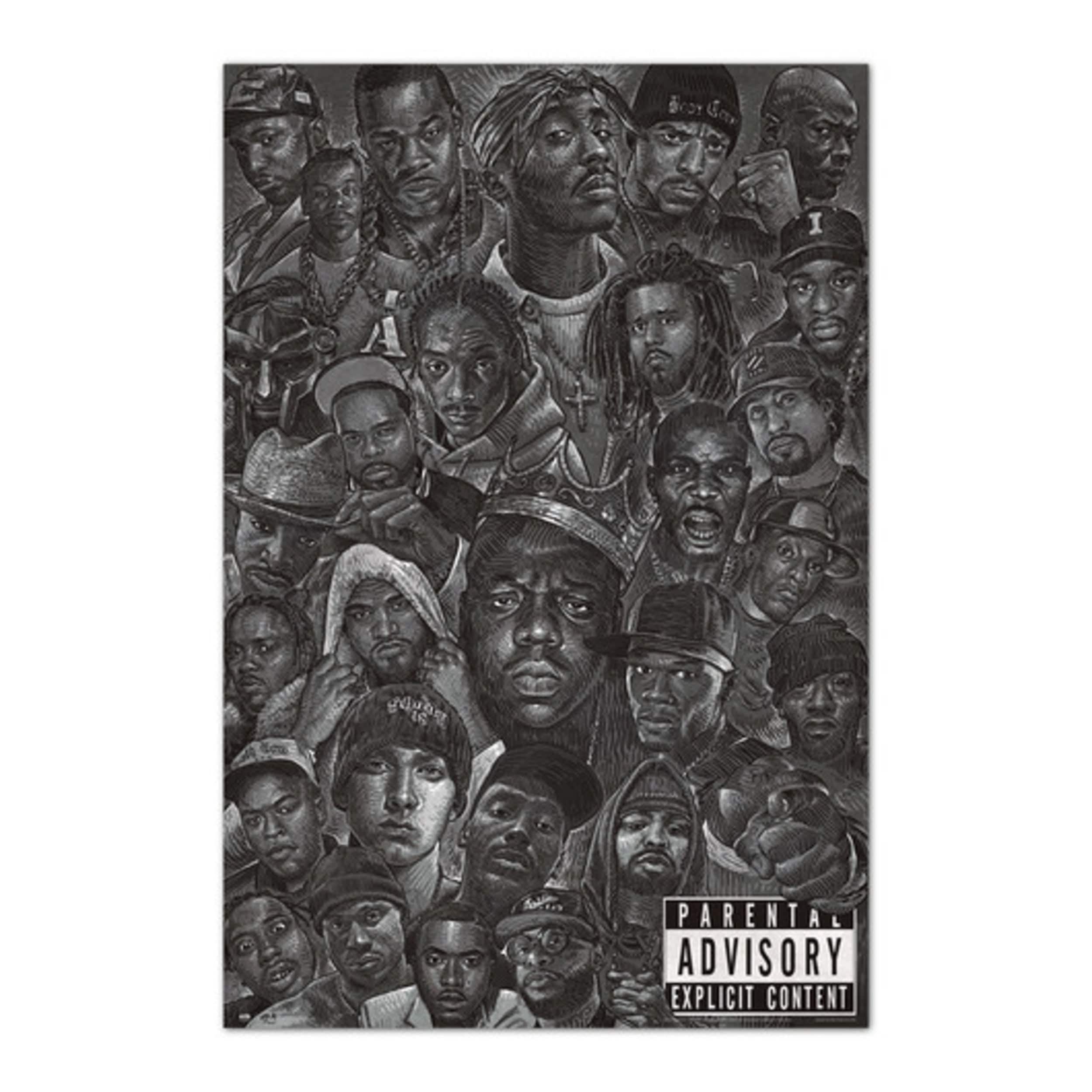 Poster Hip Hop All Stars 61x91.5cm | Leroy Merlin