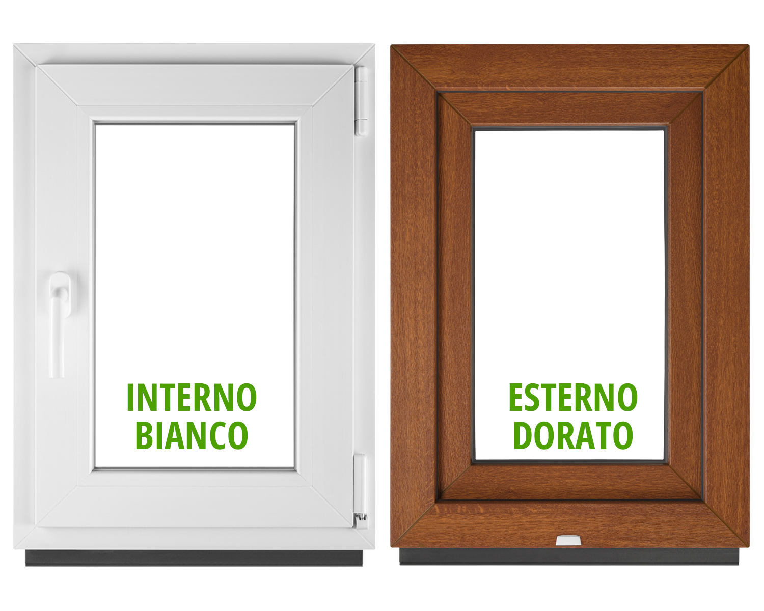 Fenêtre PVC BauPlaza 90 x 110 cm (Largeur x Hauteur) Oscillo-Battante ...