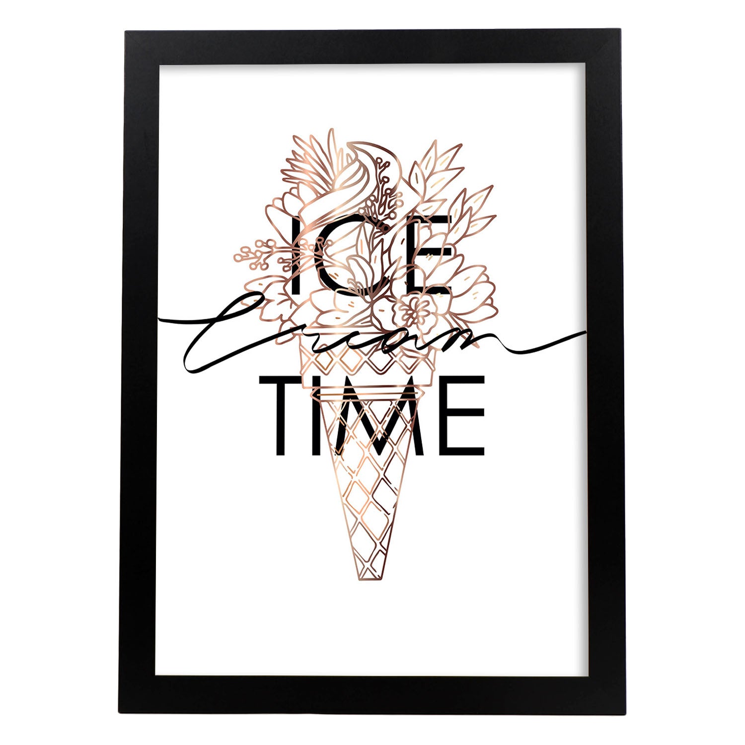 Affiches Avec Des Messages Heureux Éclairés Feuille De Décoration Temps ...