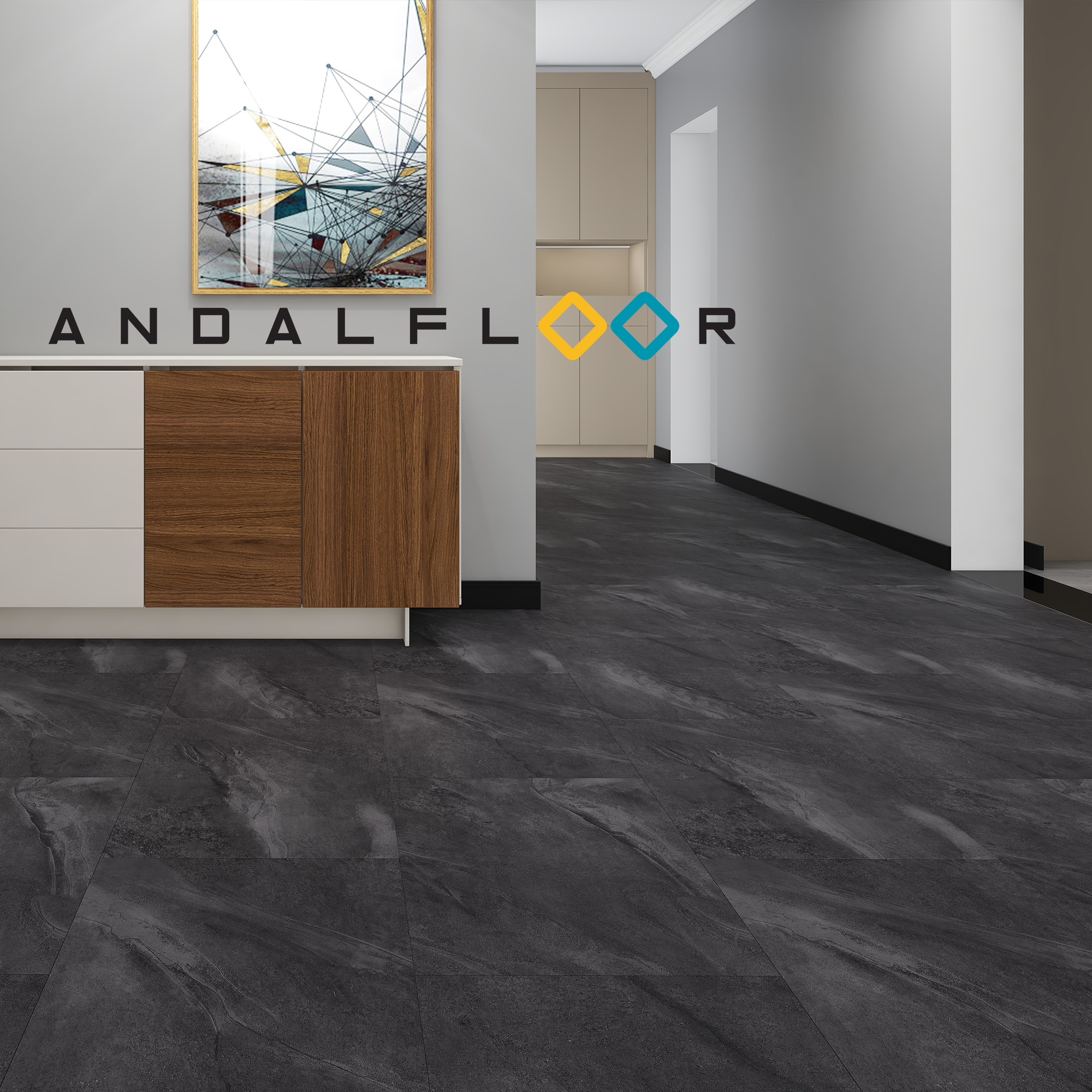 NEW Pavimento SPC Click System colore ARDESIA 24,00€/Mq | Leroy Merlin