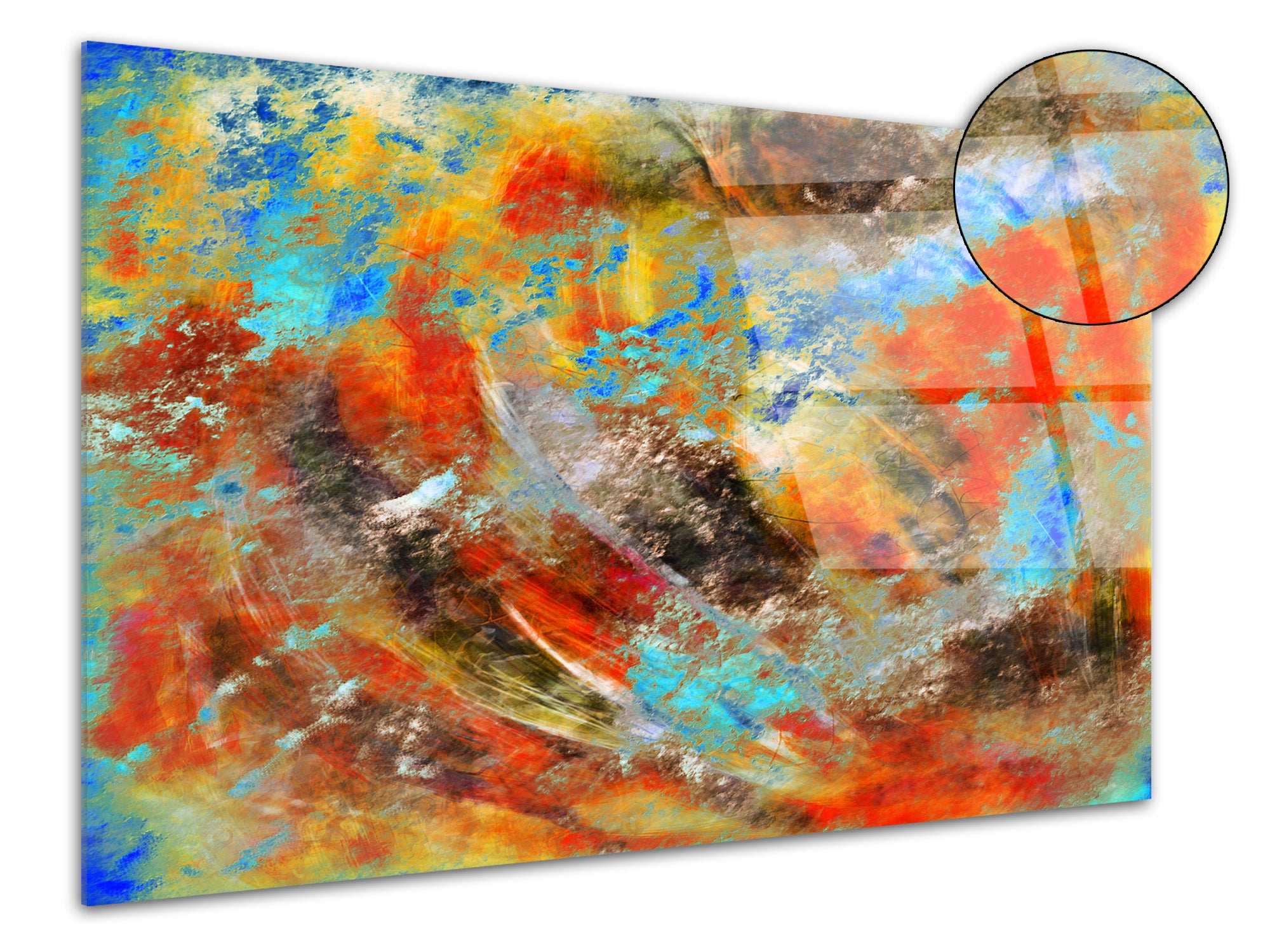 Tableau plexiglas abstrait EVANESCENT | Leroy Merlin