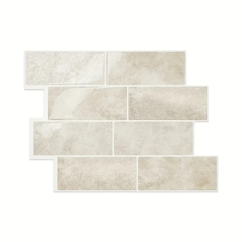 10 Carreaux de Faïence Autocollants pour Mur, Idéaux pour le Dosseret ...