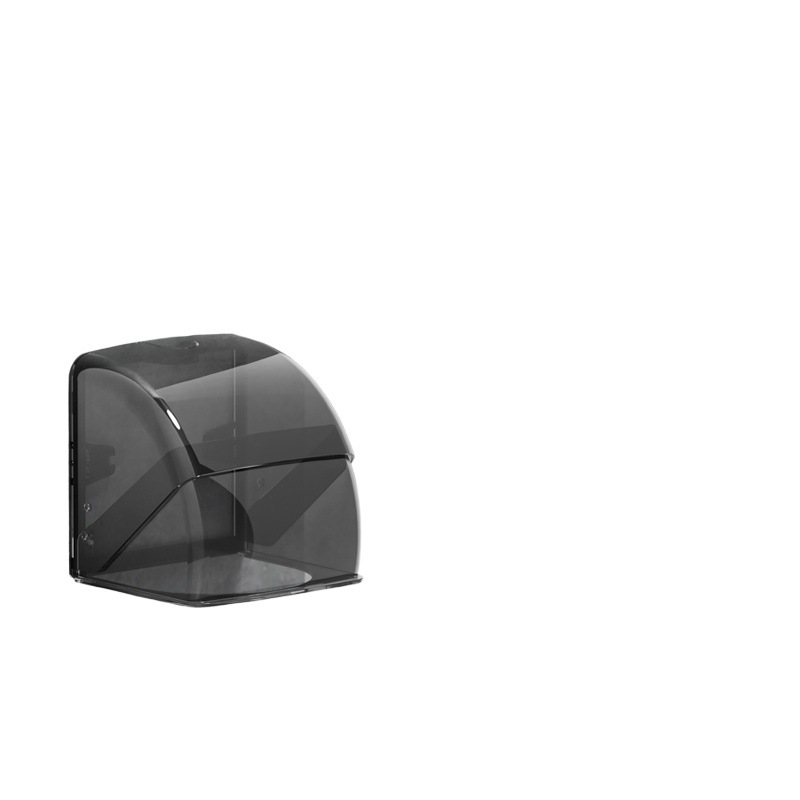 Cache prise noir transparent 110x95x105mm cache interrupteur étanche ...