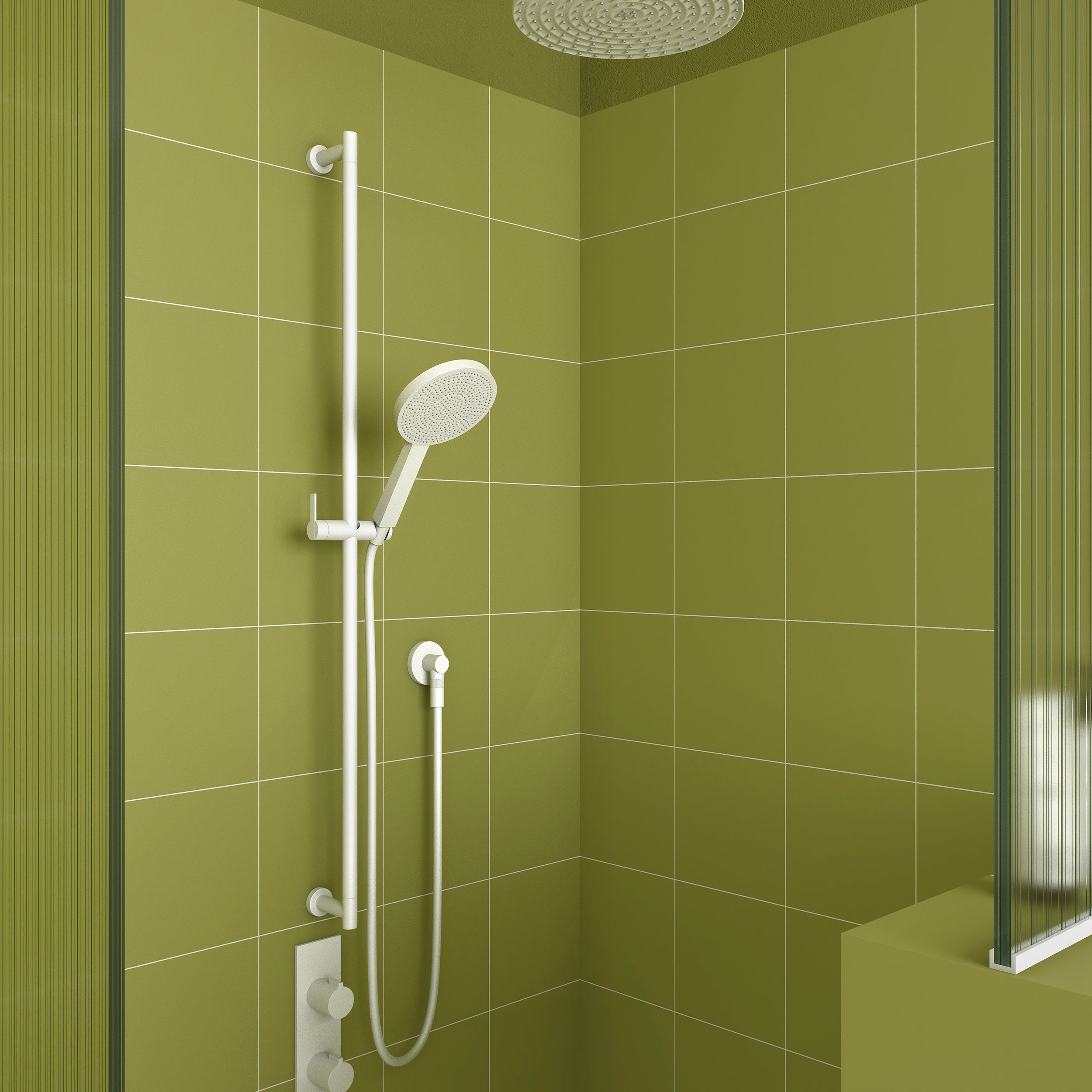 CUBIC LIMA MATE (PR) 20x20 Pasta rossa, rivestimento murale. Colore liscio opaco 1,40m2/scatola ...