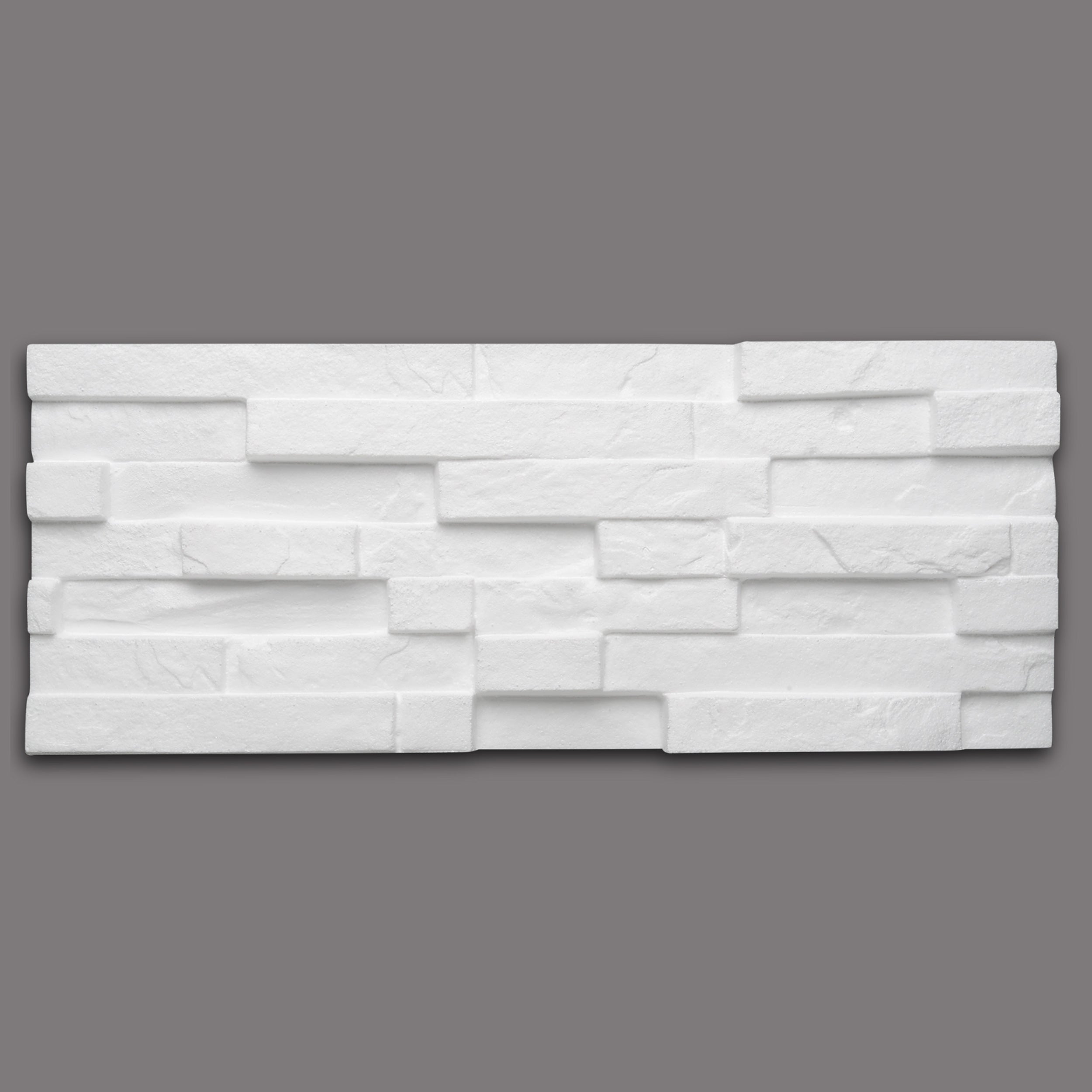 DECOSA Parement mural Sierra 3D-relief - aspect pierre - polystyrène de ...