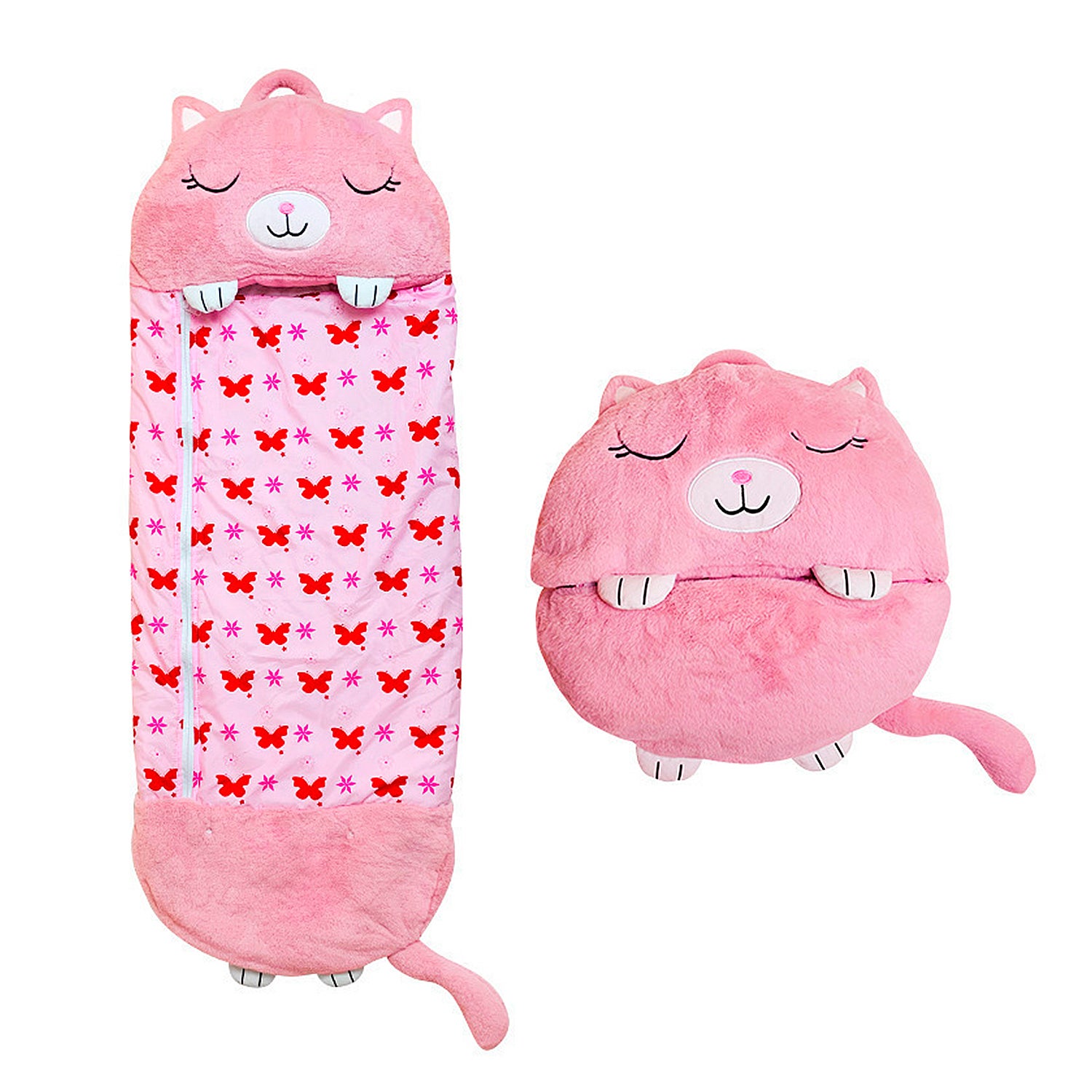 Convertible en coussin, pour enfants, Chaton. Tactile peluche. Petit ...