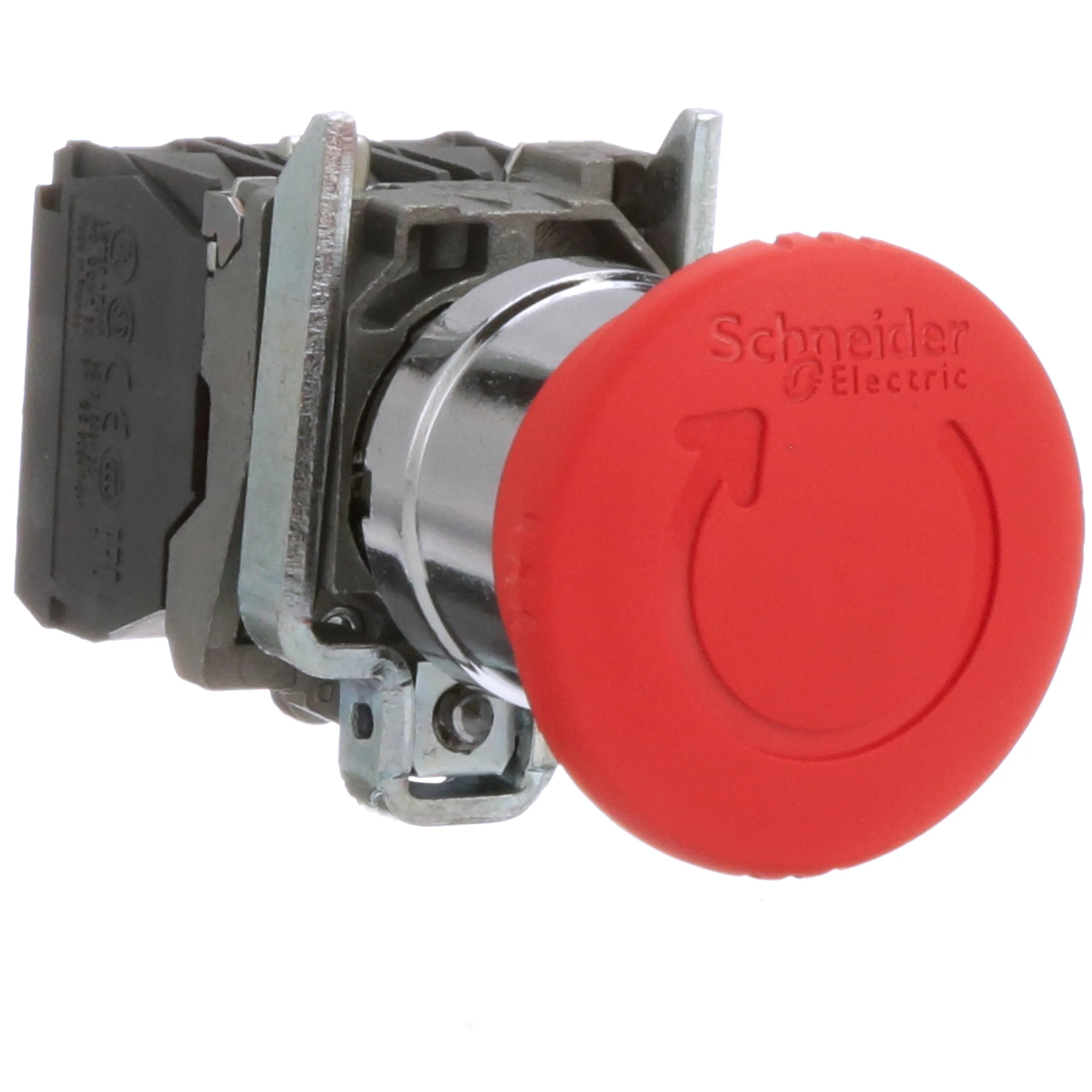 Arrêt d'urgence - 1nf + 2no - tourner - d40 - complet - schneider ...