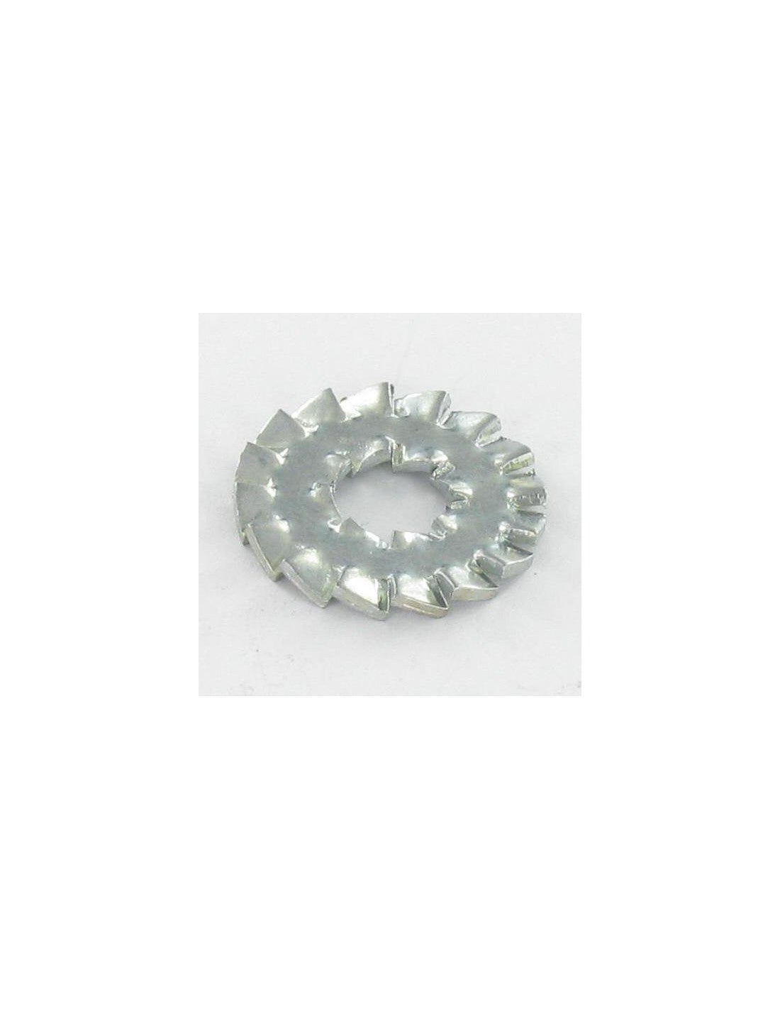Rondelle éventail Double denture DD M5 Acier zingué-1 pièce | Leroy Merlin