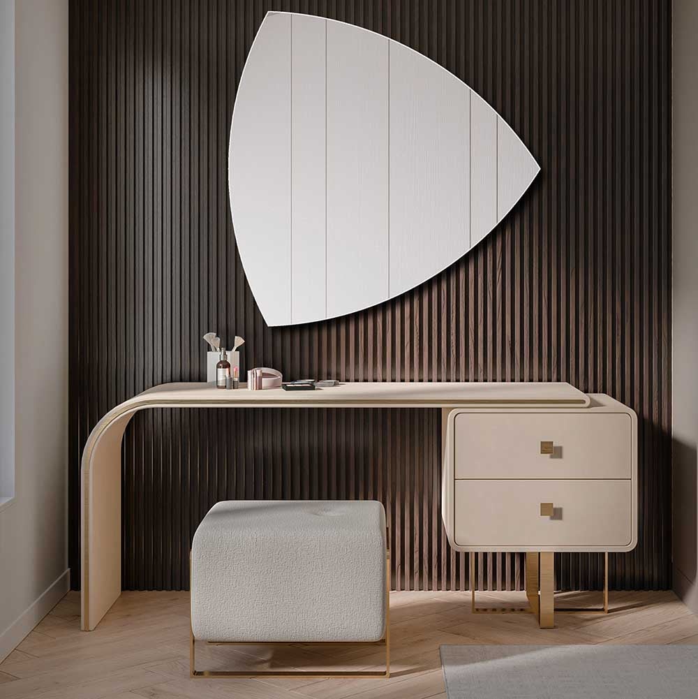 Miroir mural irréguliere à suspendre 74x74cm – Miroir décoratif pour ...