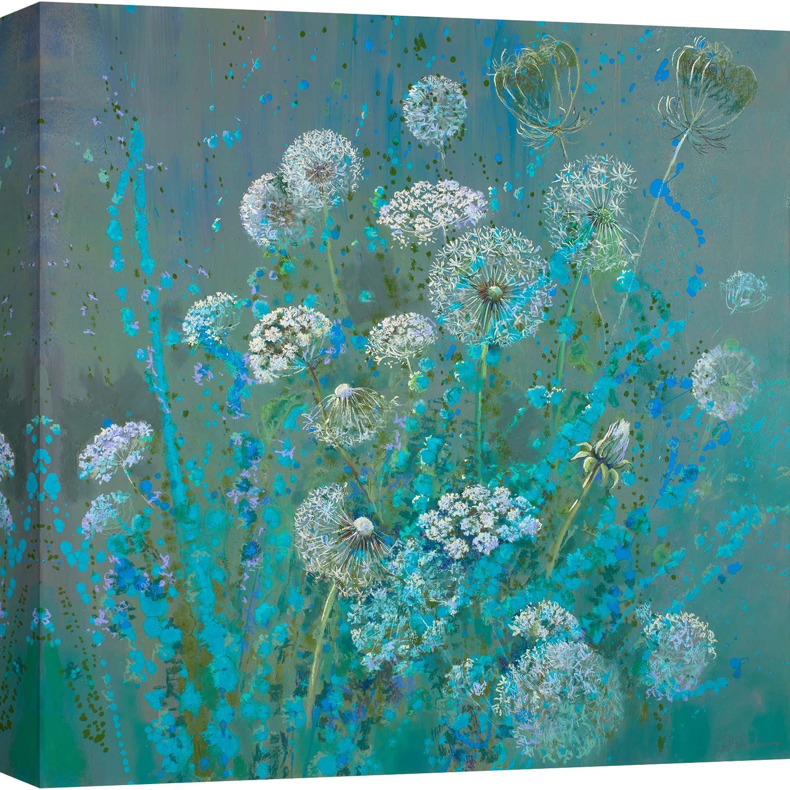 Tableau floral moderne - impression sur toile - Nel Whatmore ...
