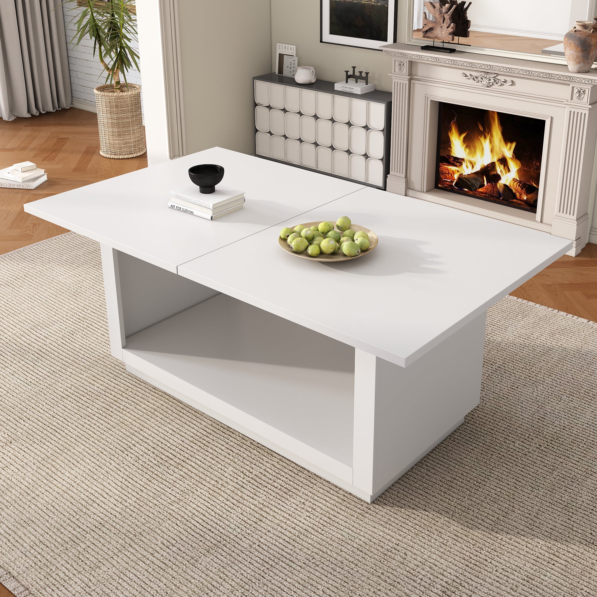 Table de salle à manger extensible, 140/180 cm de long x 70 cm de large ...
