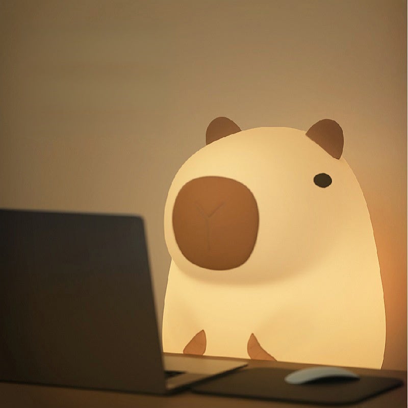 Veilleuse Capybara, lampe de chevet pour bébé Capybara, commande ...