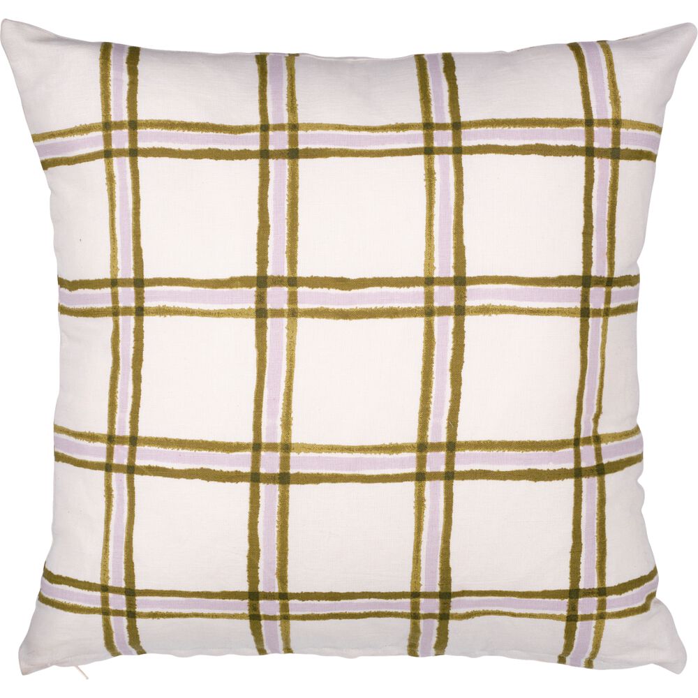 Coussin déco Lin Beige SOLIE ALINEA - L45 x larg45 cm | Leroy Merlin