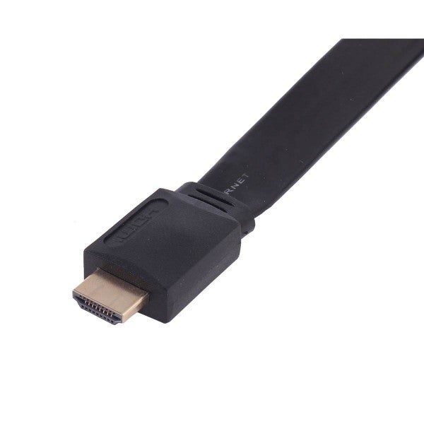 CORDON VIDEO HDMI PLAT A/A HIGH SPEED - 15m - 12419 | Leroy Merlin