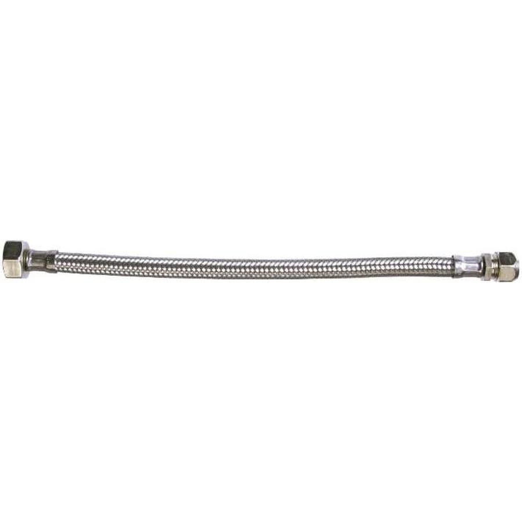 Tubo inox femmina diametro 3/8" (12x17) bicono 10 lunghezza 300 dn 8 | Leroy Merlin