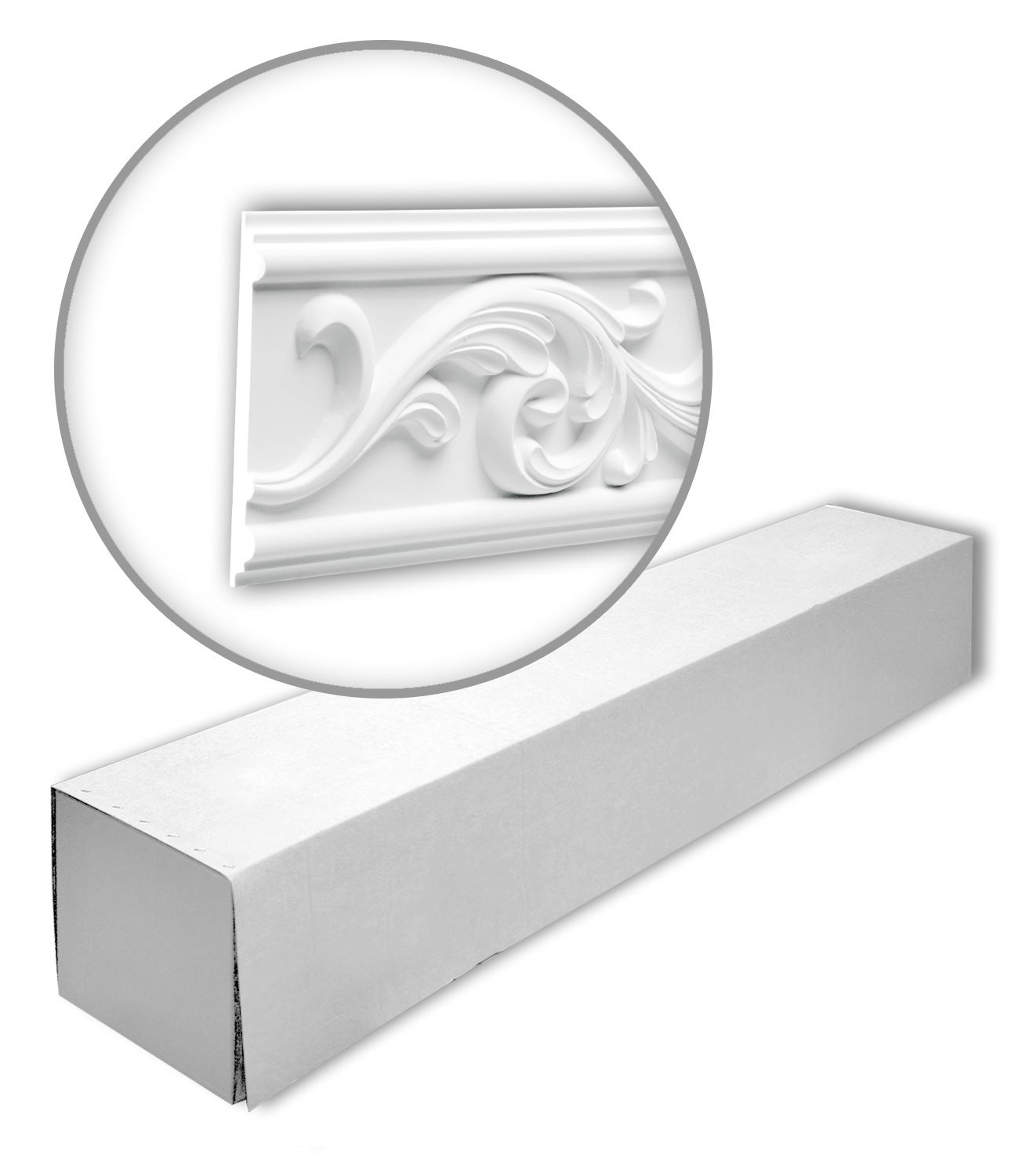 Cimaise Profhome 151325 1 carton 12 pièces Moulure décorative | Leroy ...