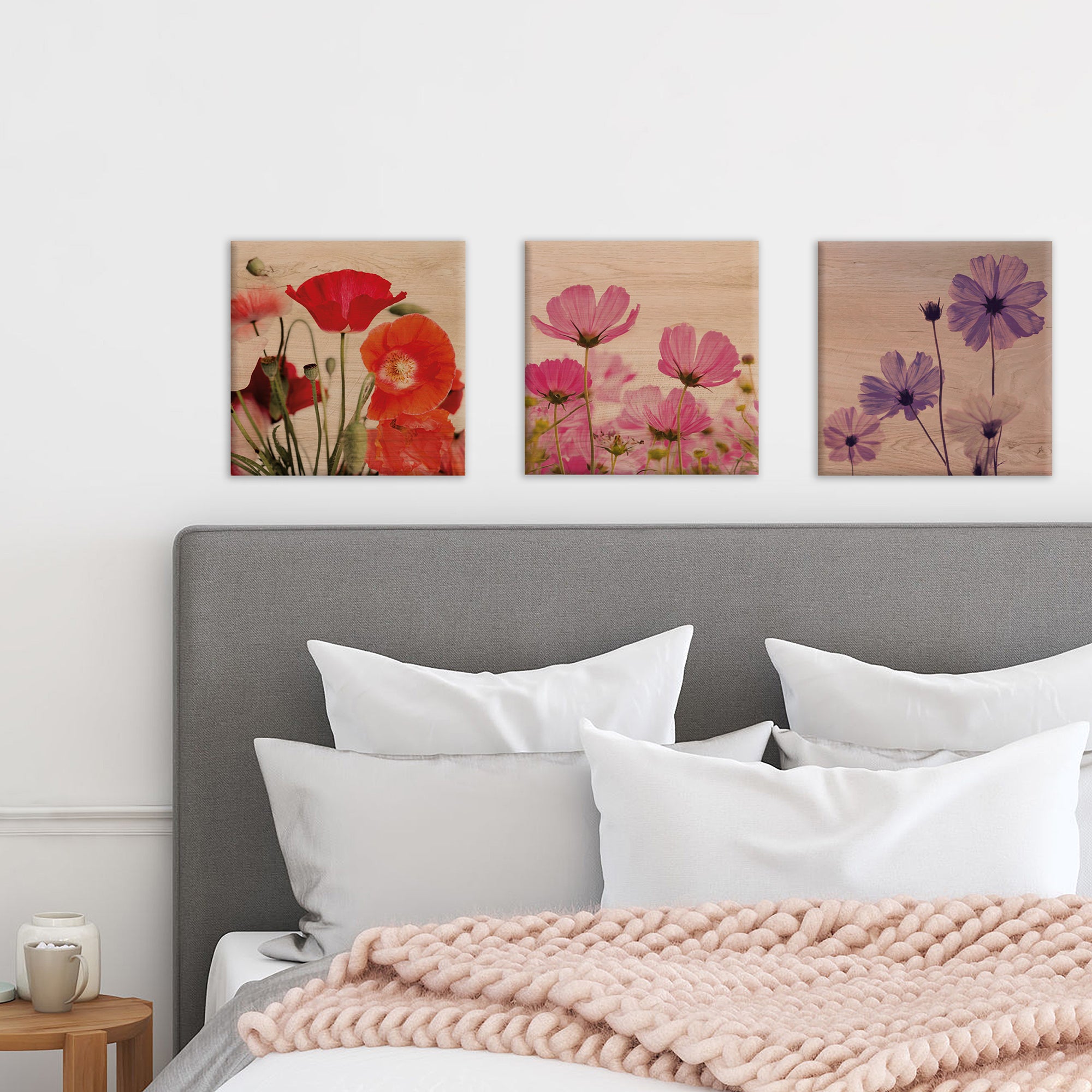 Bloque de Madera Praderas en Flor (3 x 29 cm) | Leroy Merlin