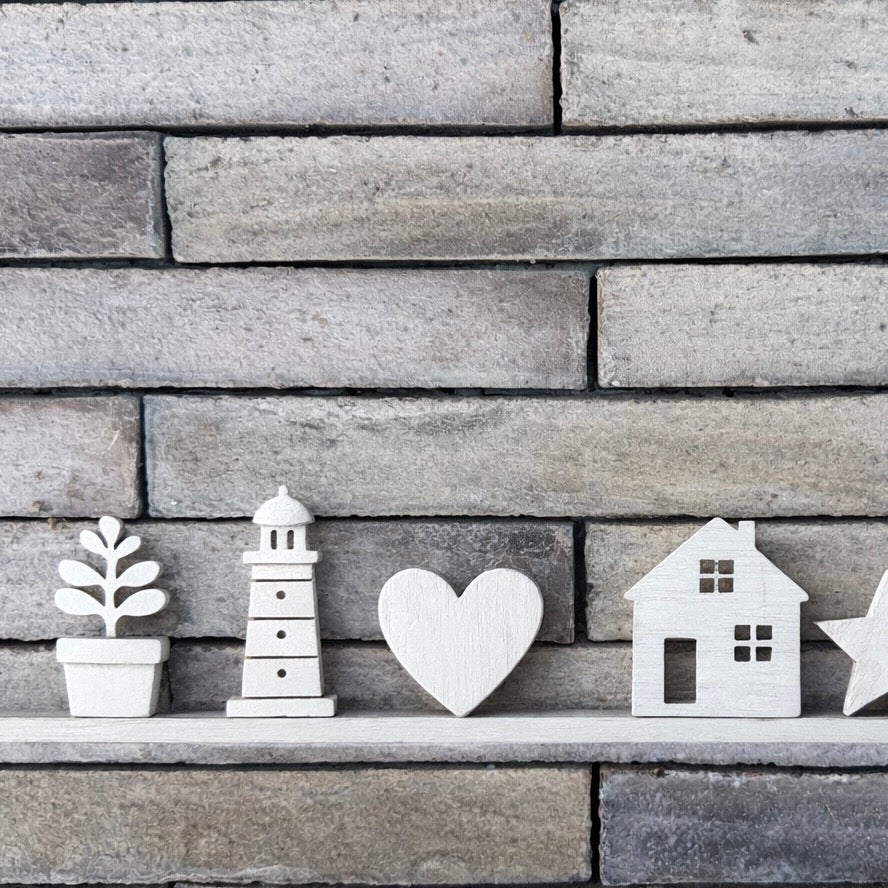 Plaqueta artesanal rústica Extrafina de barro 24 x 3.5 x 1.5 cm Marrón ...