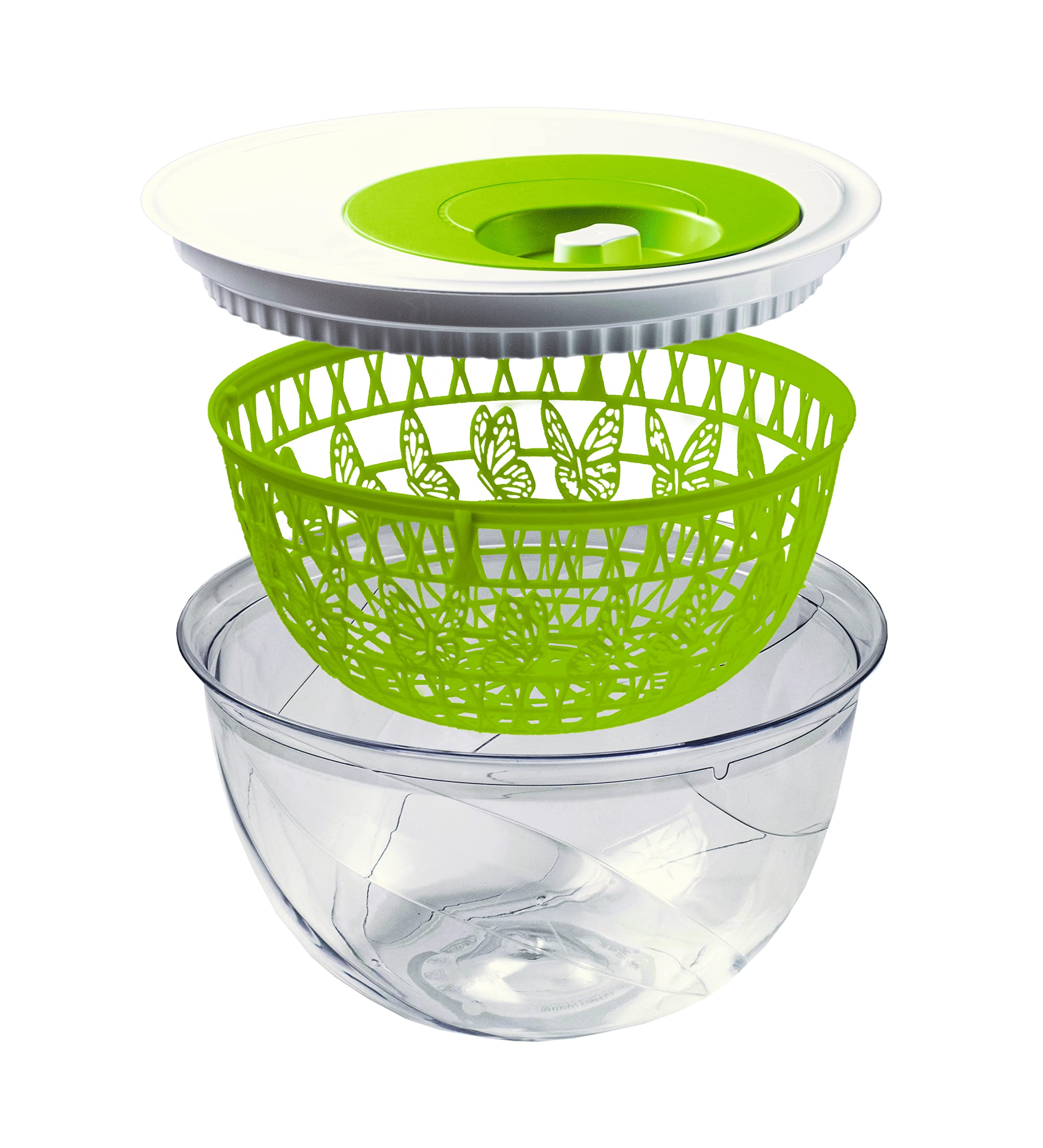 Snips Centrifuga per Insalata Madame Butterfly 4 LT-Colore BPA free-100 ...