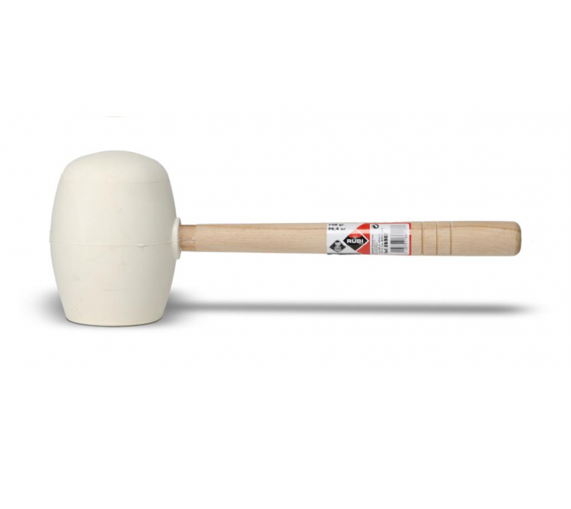 MAILLET CAOUTCHOUC BLANC POINTE RONDE RUBI - 750 gr | Leroy Merlin
