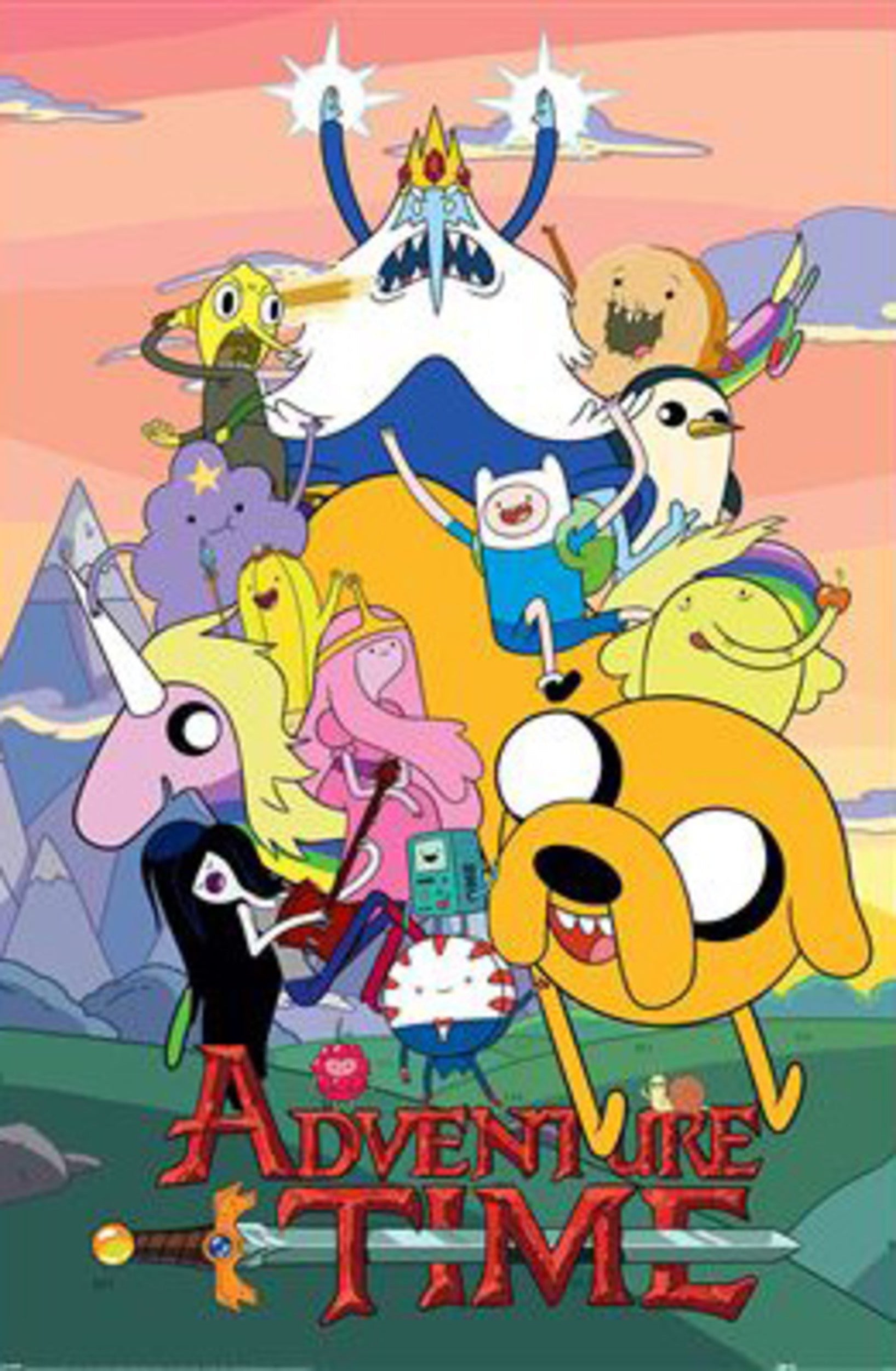 Poster Adventure Time - Group 61x91.5cm | Leroy Merlin