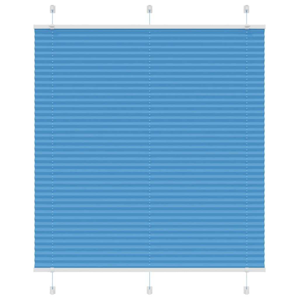 Store plissé | Store pliant bleu 120x150 cm largeur du tissu 119,4cm ...