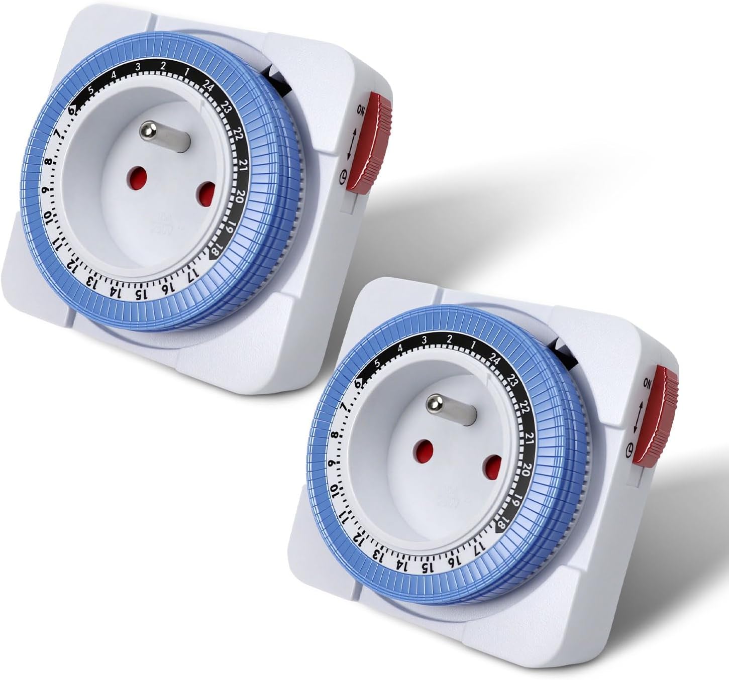 Programmateur Prise Électrique Mécanique 3680W, Timer 24h par ...