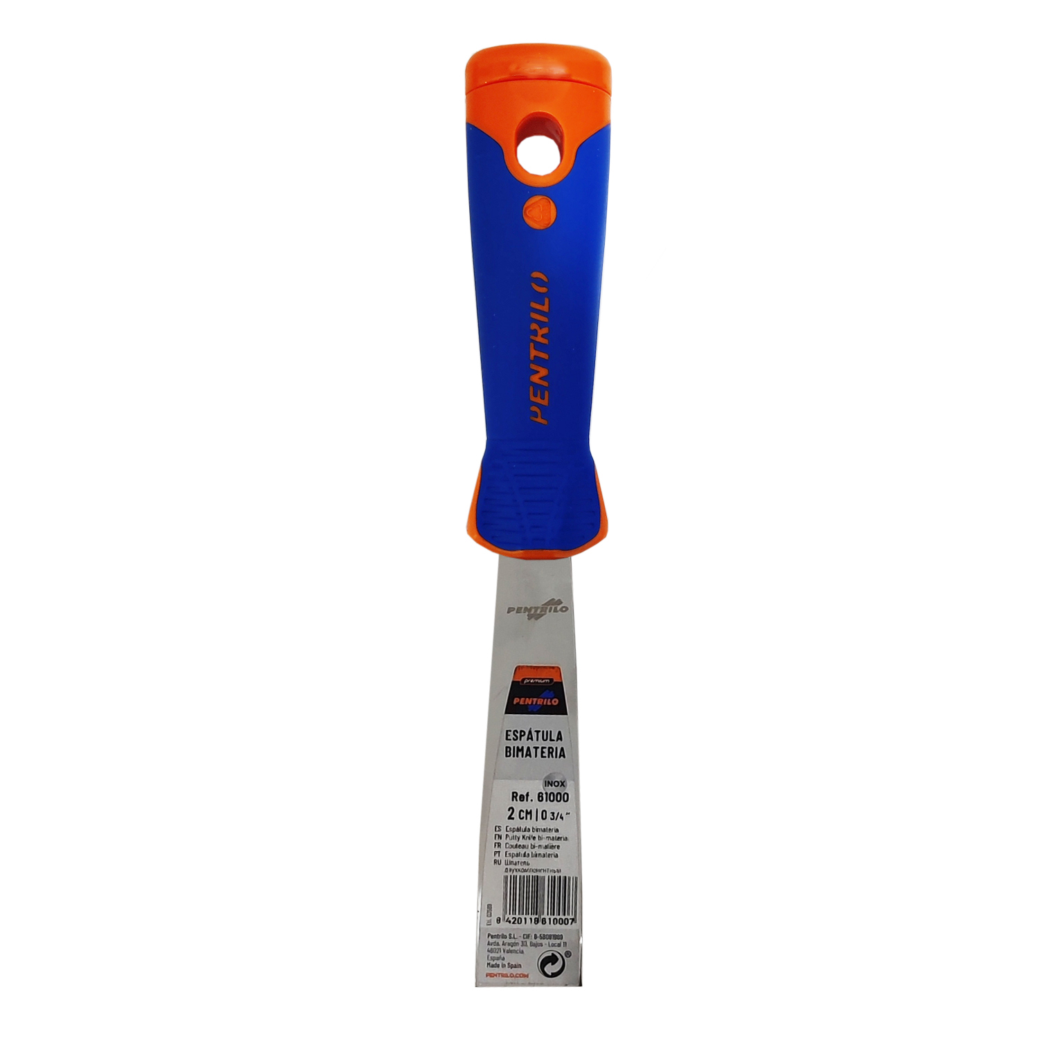 ESPATULA INOX BIMATERIA PREMIUM - 2 cm | Leroy Merlin