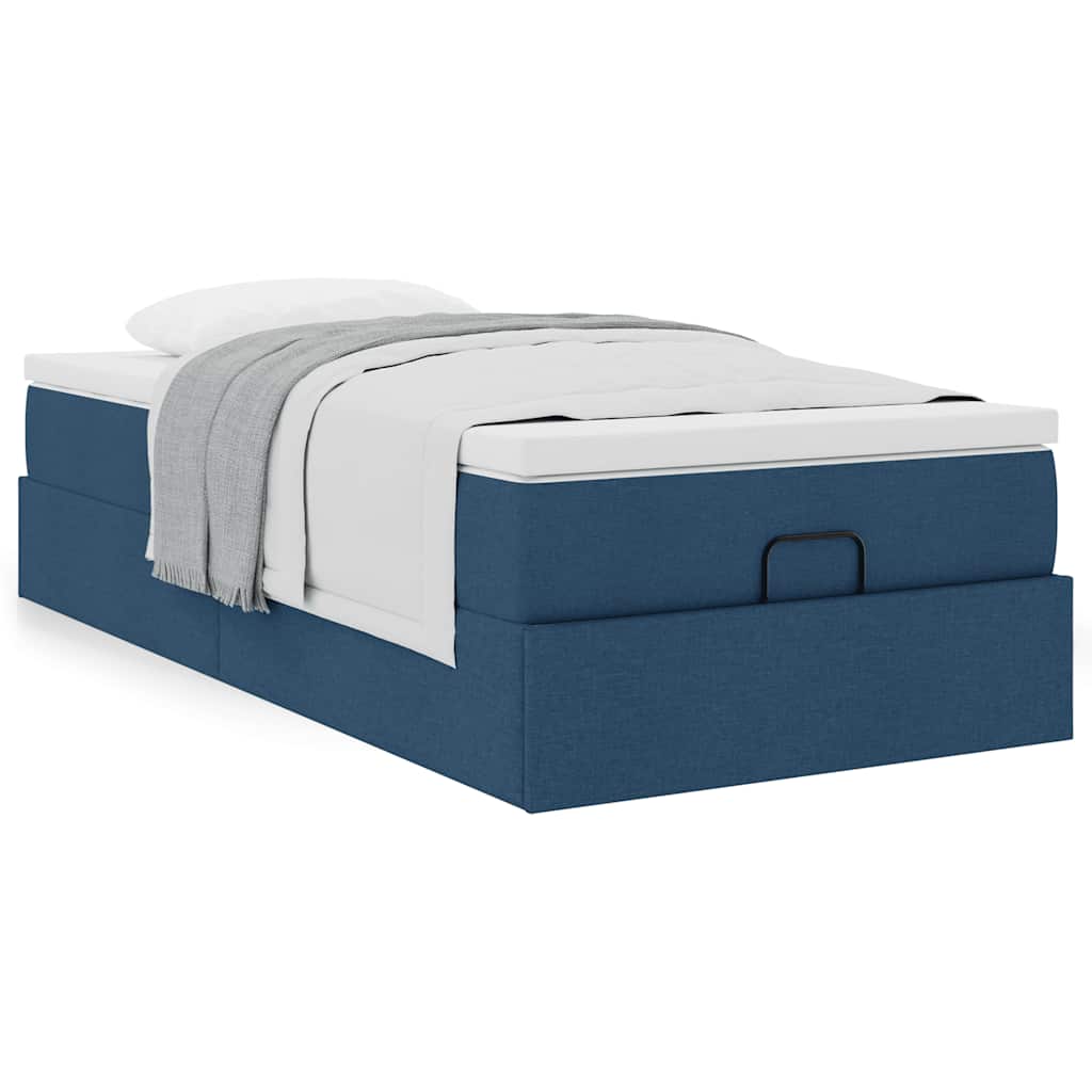 Letto singolo | Letto per adulti | Struttura Letto Pouf con Materasso ...