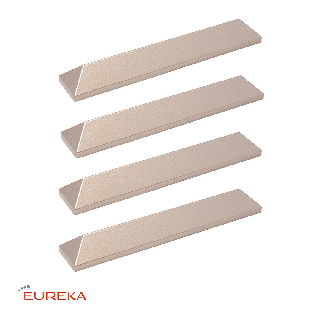 Lot de 4 poignées de meuble Vercelli Zamak Mat, entraxe 160mm, vis ...