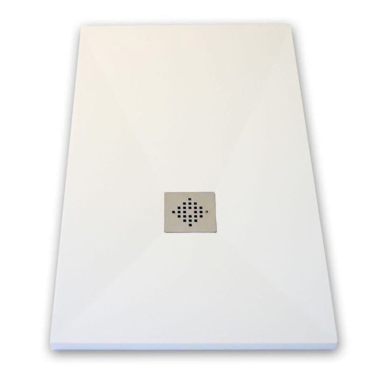 Receveur de douche 100 x 100 cm extra plat PURE en résine surface ...