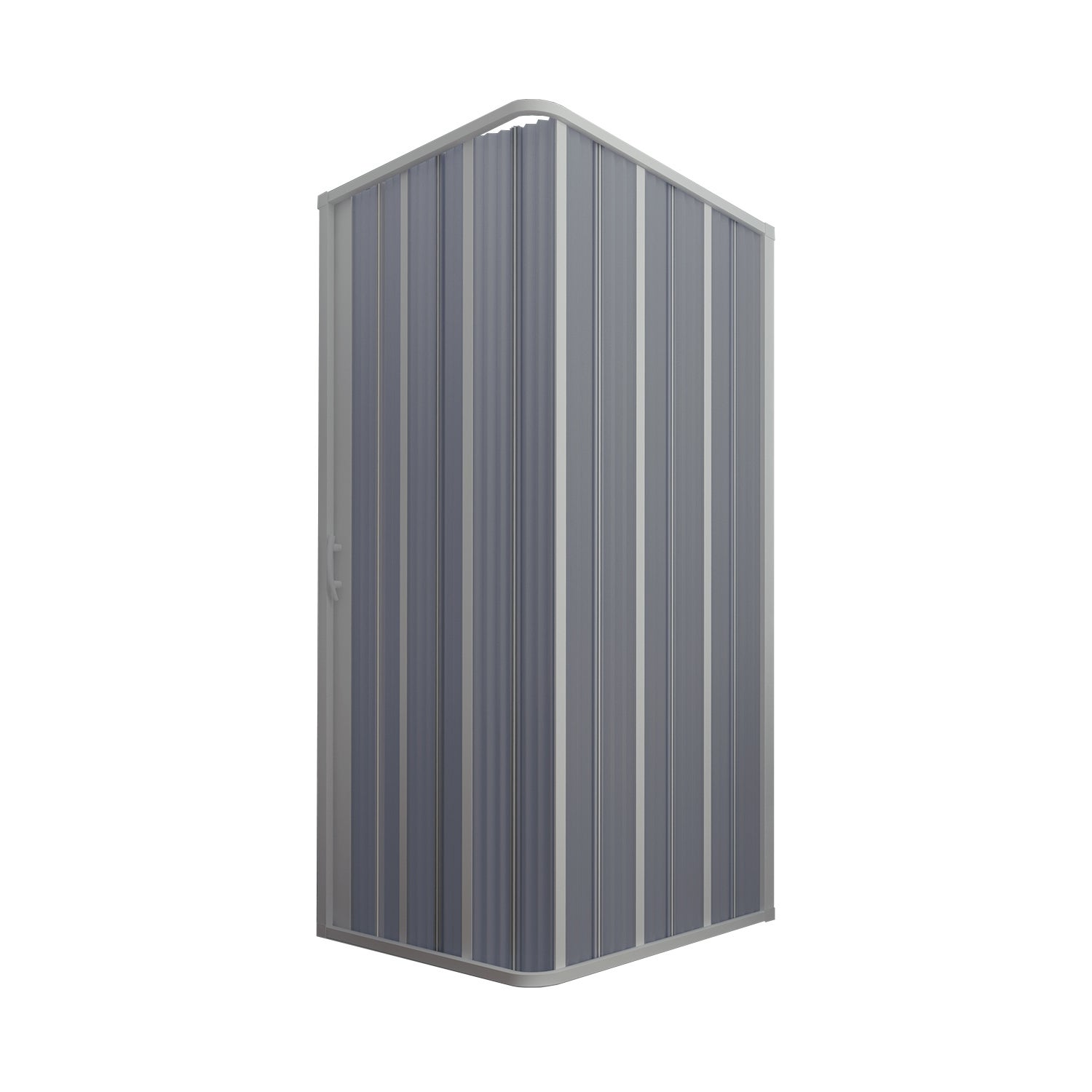 Cabina de Ducha en PVC 100x100CM H185 plegable con Apertura Lateral ...