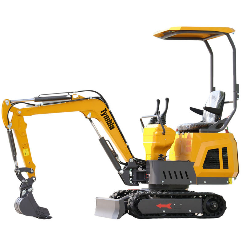 MiniExcavadora TYMBIA 1000kg Koop Diesel TY10: profundidad de excavacion 1690mm, brazo giratorio ...