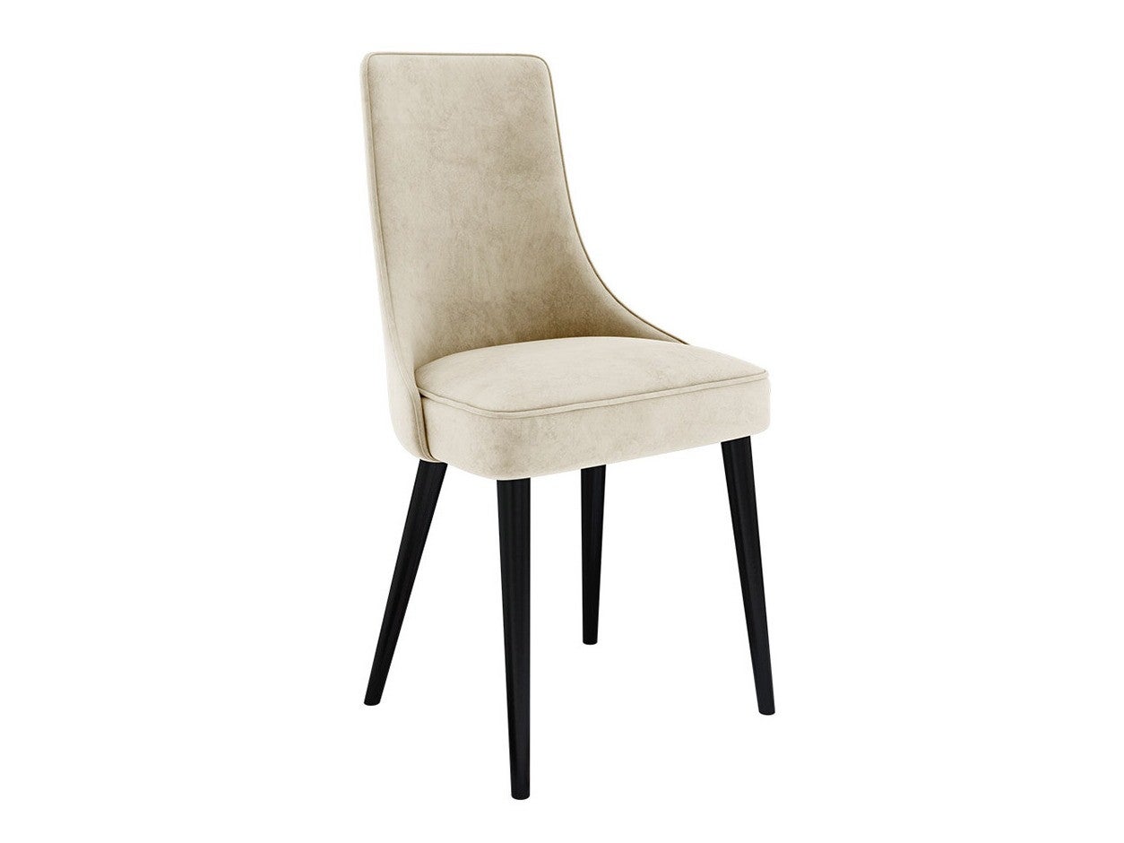 Chaise Jackson 107, 89x46x50cm, Tapisserie, Métallique, Bois | Leroy Merlin