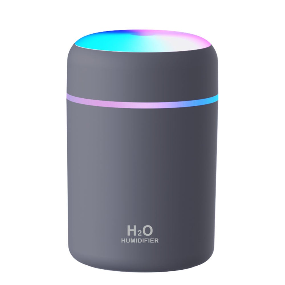 Mini humidificateur portable aux couleurs vives, brume fraîche et ...
