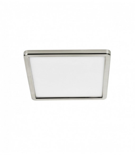 Panel LED Oja Plastique Nickel brossé 2,5 Cm | Leroy Merlin