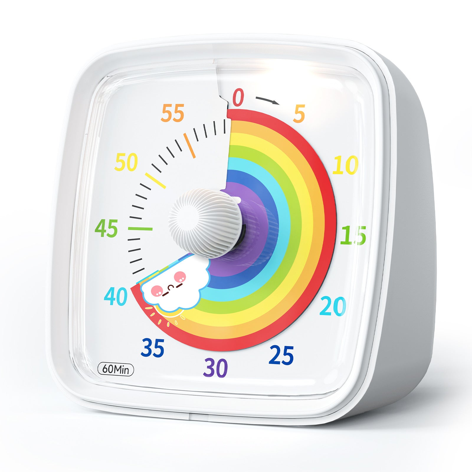 Minuteur Visuel Arc-en-Ciel avec étui de Protection, Rainbow Timer ...