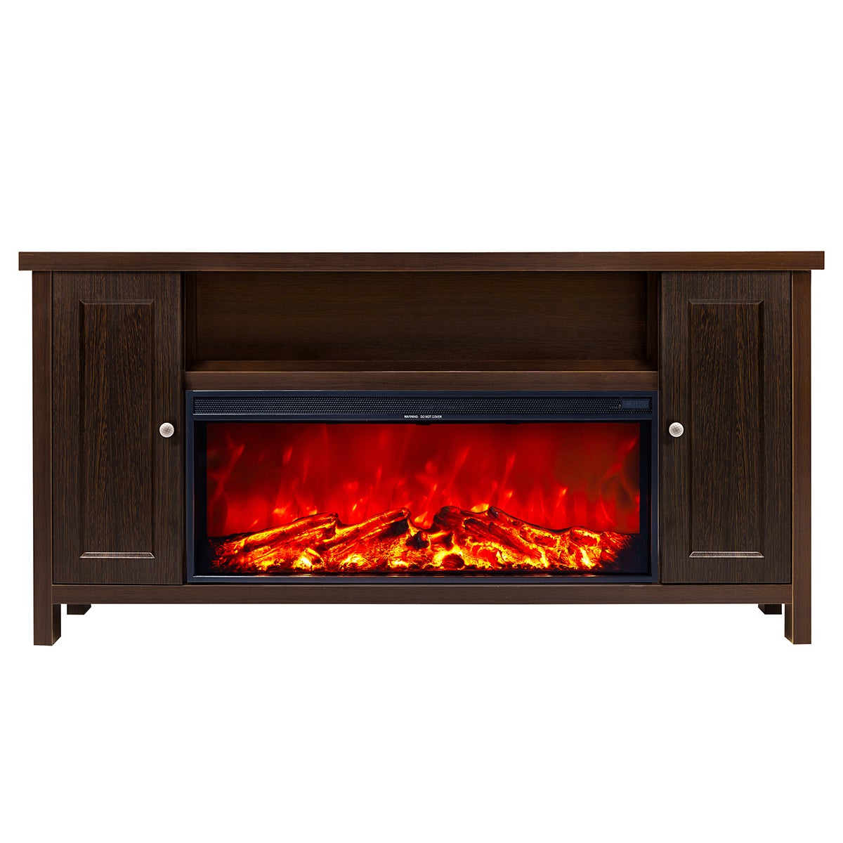 Cheminée électrique Mozart & Tasmania Art Flame, 750 x 1500 x 300 mm ...