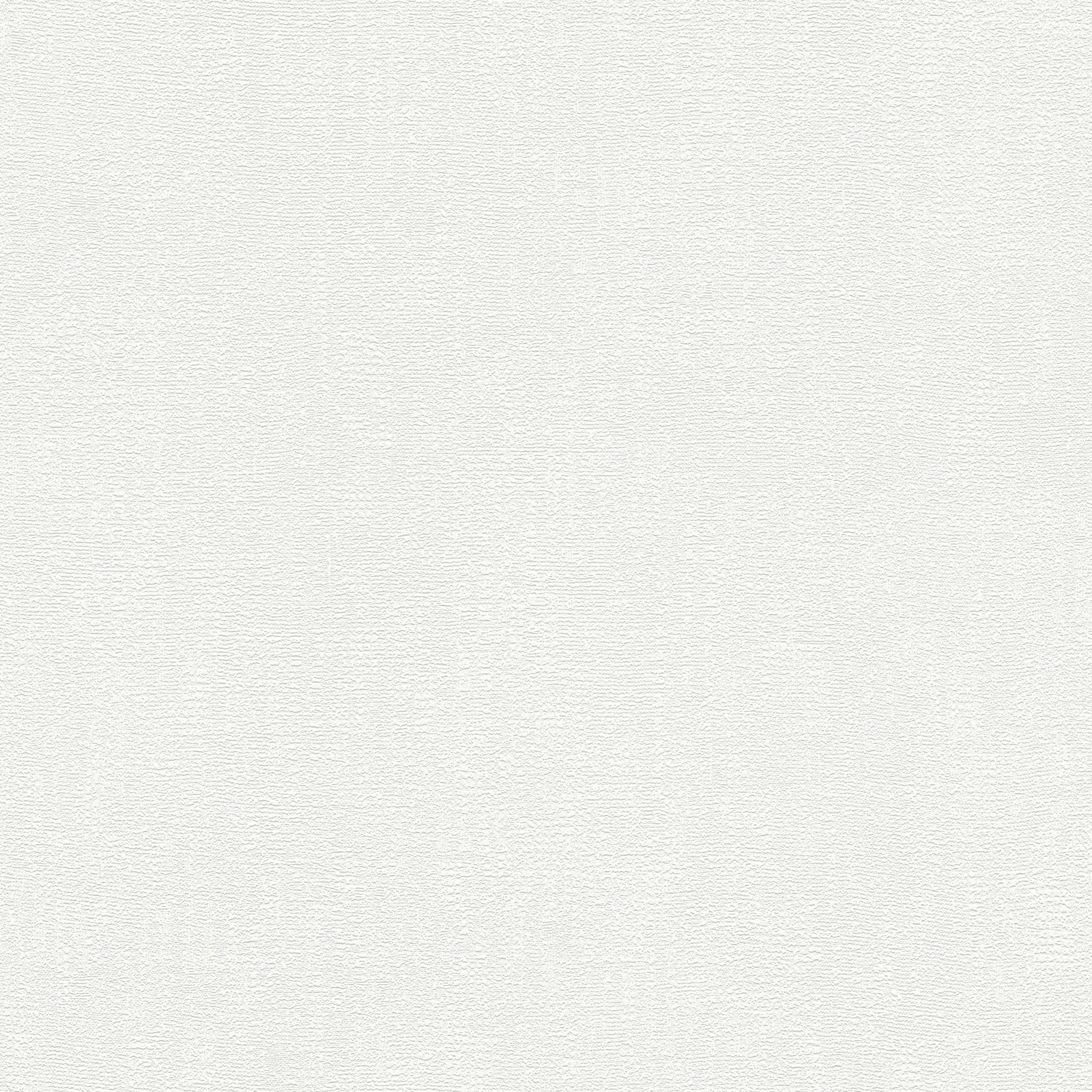 Papier peint blanc uni salle de bain Tapisserie blanche idéale pour ...